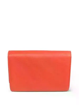 Hermès H Passant Compact Wallet - Orange