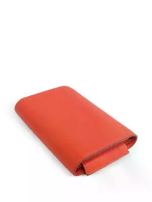 Hermès H Passant Compact Wallet - Orange