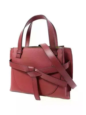 Loewe Gate Knot Tote Bag - Red