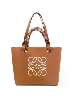 Loewe Anagram Tote Bag - Brown