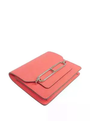 Hermès Roulis Slim Wallet - Red