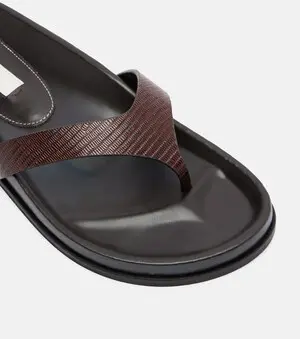 TOTEME Leather Thong Sandals