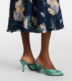Erdem Floral Midi Skirt