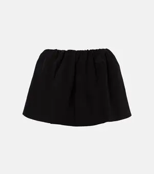 Wardrobe.NYC Gathered Miniskirt