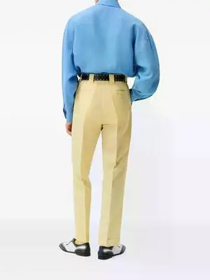 Versace Wool-linen Formal Trousers