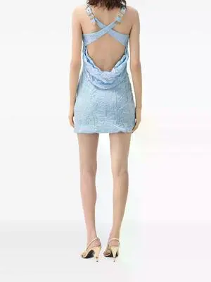 Versace Cady Satin Mini Dress