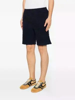Sandro Geometric-jacquard Towelling Shorts