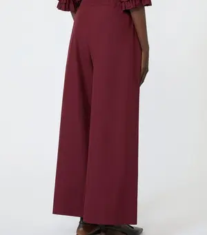 Max Mara Drawstring Wide-leg Trousers