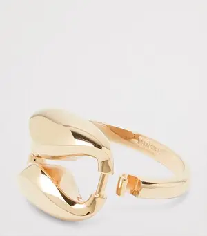 Max Mara Oversized Geometric Link Bracelet