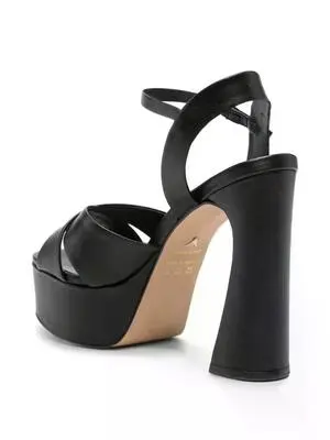 ANDREA CARRANO Crossover-strap Platform Sandals