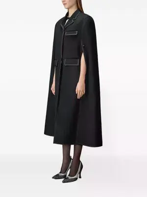 Thom Browne Chesterfield Cashmere Cape