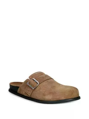 VAGABOND SHOEMAKERS Effie Buckle Suede Mules