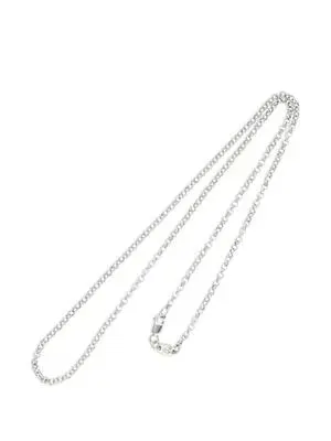 Chrome Hearts R18 Roll Chain Necklace - Silver