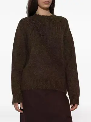 JIL SANDER Ribbed Knit Crew Neck Sweater