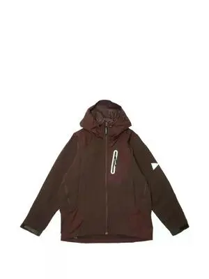 AND WANDER Stretch-shell Hooded Jacket