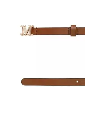 Max Mara Azia Buckle Belt - Brown