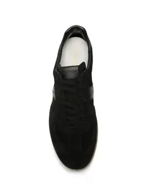 TOM FORD Suede Trimmed Sneakers - Black