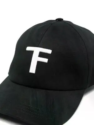 TOM FORD Embroidered Baseball Cap - Black