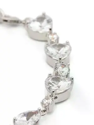 SELF-PORTRAIT Crystal-embellished Multi-shape Bracelet