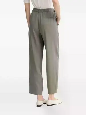 Marc O'polo Elasticated Waistband Logo Patch Trousers - Grey
