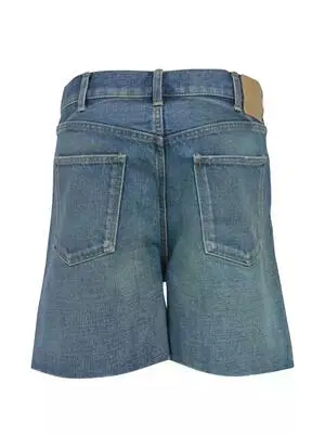 Celine Raw-hem Denim Shorts