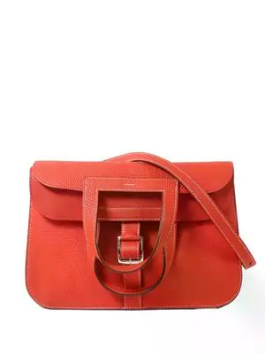 Hermès Halzan 31 Shoulder Bag - Red