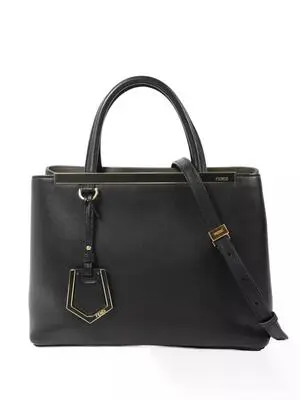 Fendi 2 Jours Tote Bag - Black