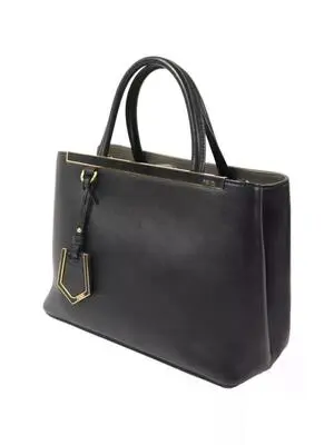 Fendi 2 Jours Tote Bag - Black