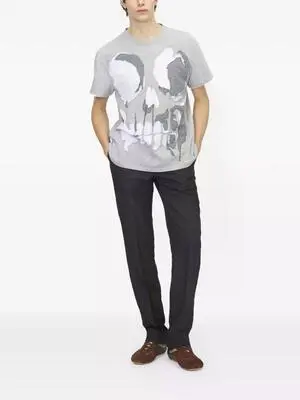 Alexander McQueen Skull-applique T-shirt
