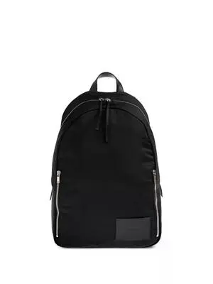 JIL SANDER Logo Patch Backpack - Black