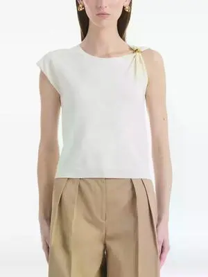 Altuzarra Rinaldi Metallic Detail Top