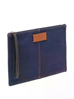 Fendi Logo Pouch