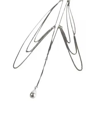 ANN DEMEULEMEESTER Tone Layered Cable-link Chain Necklace