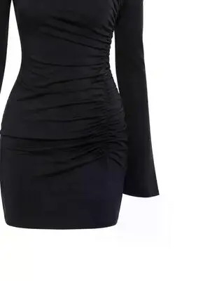 IVORY PARIS Luna Ruched Mini Dress