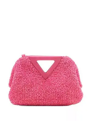 Bottega Veneta Small Raffia The Point Triangle Satchel
