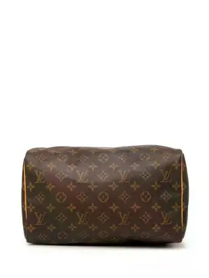 LOUIS VUITTON Monogram Speedy 30 Boston Bag