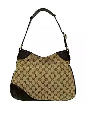 Gucci Gg Canvas Hasler Web Shoulder Bag