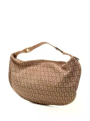 Fendi Zucchino Canvas Hobo Bag