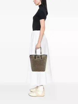 Gucci Gg Supreme Tote Satchel