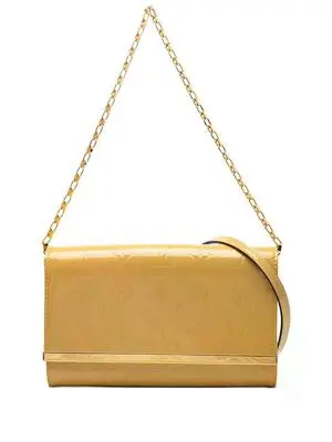 LOUIS VUITTON Monogram Vernis Ana Satchel - Neutrals