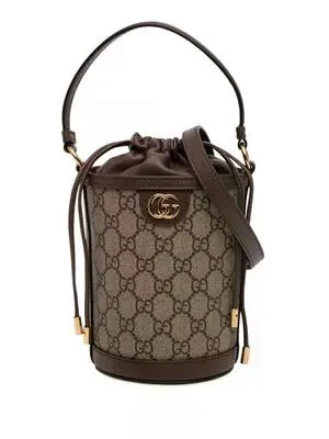 Gucci Mini Gg Supreme Ophidia Bucket Bag