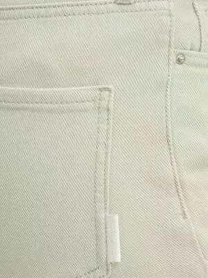 Armani Exchange Cropped Jeans With Logo Tag