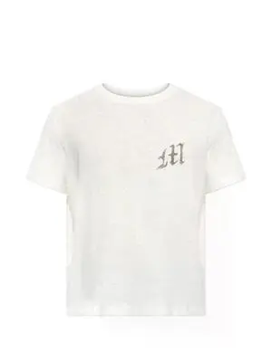 MISBHV Logo Print T-shirt - Neutrals