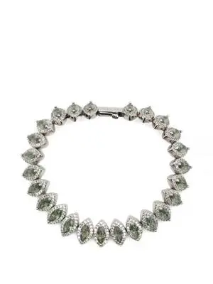 DARKAI Crystal Embellished Bracelet - Silver