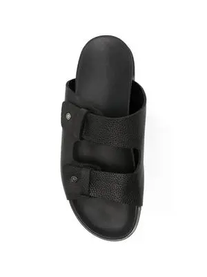 JOHN HARRISON Double-strap Leather Sandals