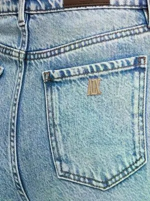 Armani Exchange Acid Wash Straight-leg Jeans