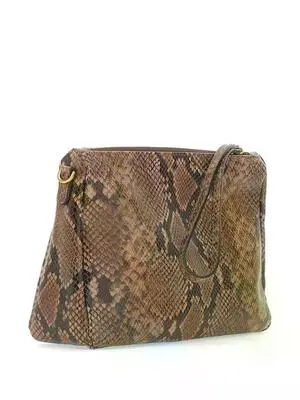 GIANNI CHIARINI Nora Clutch Bag - Brown