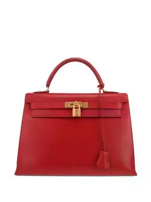 Hermès 1995 Kelly 32 Handbag - Red