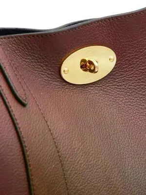 Mulberry Small Bayswater Leather Tote Bag - Red