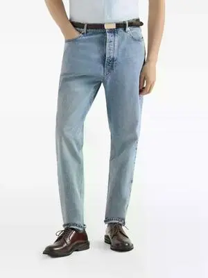 Brunello Cucinelli Iconic-fit Five-pocket Denim Trousers - Blue